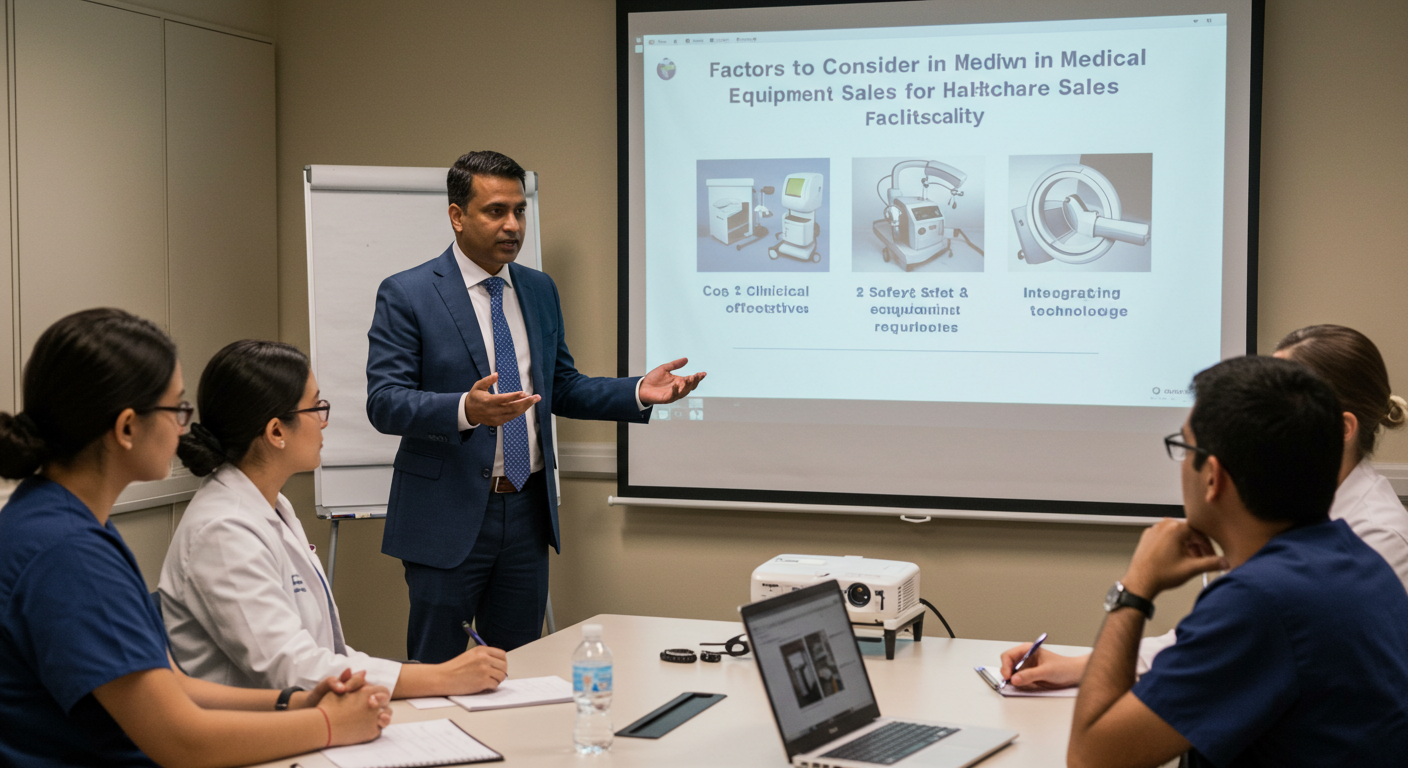 Top Five Factors to Consider in Medical Equipment Sales