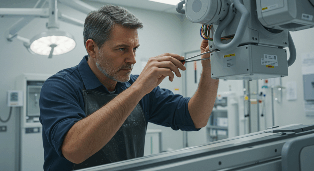 How an Xray Technician Fixes Machine Faults Fast | SBS